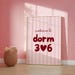 Custom Dorm Welcome Sign, Cute Decor Decor Preppy Aesthetic Welcome to ...