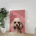 Pink Poodle Art Print: Preppy Kids Room Decor (digital Download) - Etsy