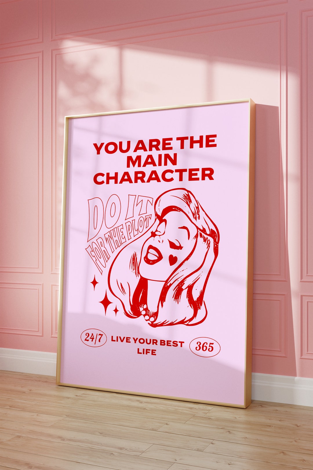 Downtown Girl Aesthetic Posters Do It for the Plot Dorm Room Decor ...