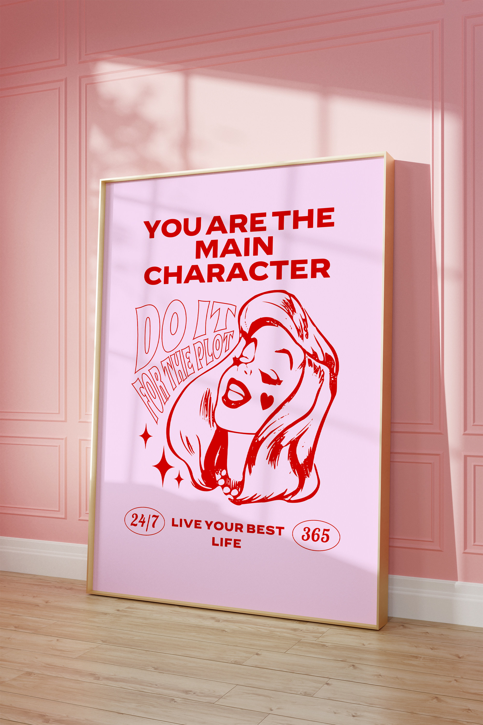 Downtown Girl Aesthetic Posters Do It for the Plot Dorm Room Decor ...