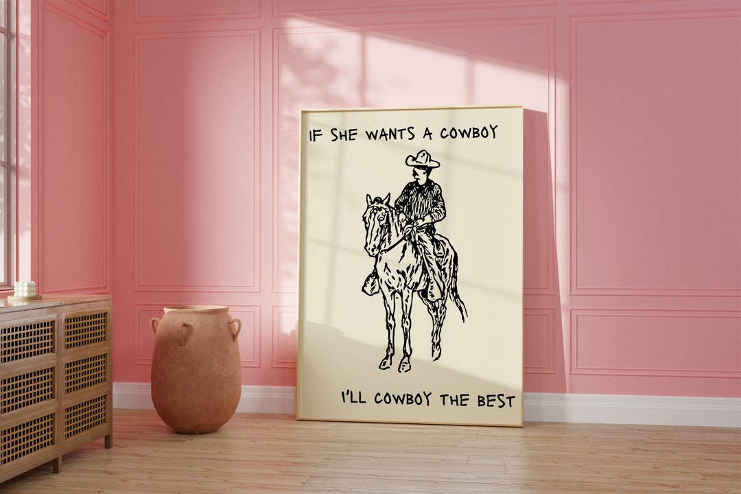 Country Lyrics Wall Art Printable, Cowboy Revival Lyrics Art, Coastal ...