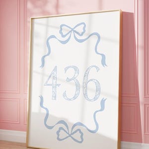 Custom Roommates Dorm Number Poster, Trendy Roommate Printable Art ...