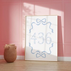 Custom Roommates Dorm Number Poster, Trendy Roommate Printable Art ...