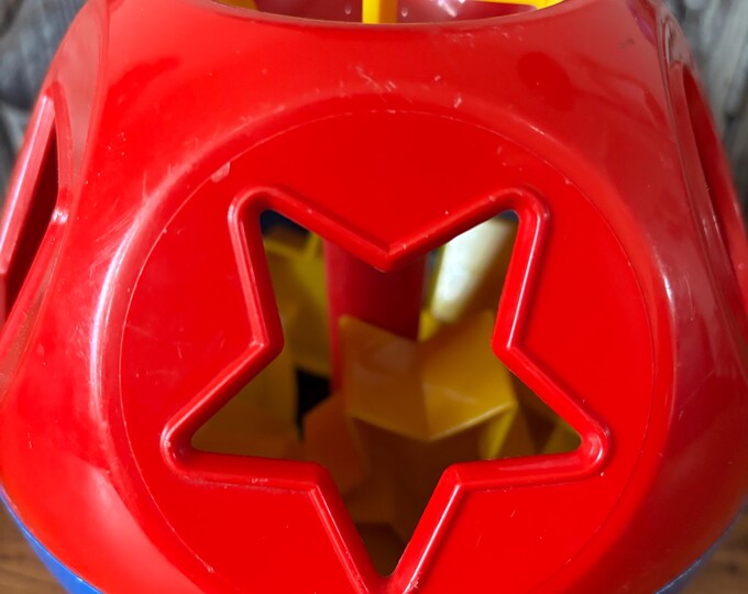 Vintage Tupperware Shape-o-ball Shape Sorter Toddler Toy - Etsy