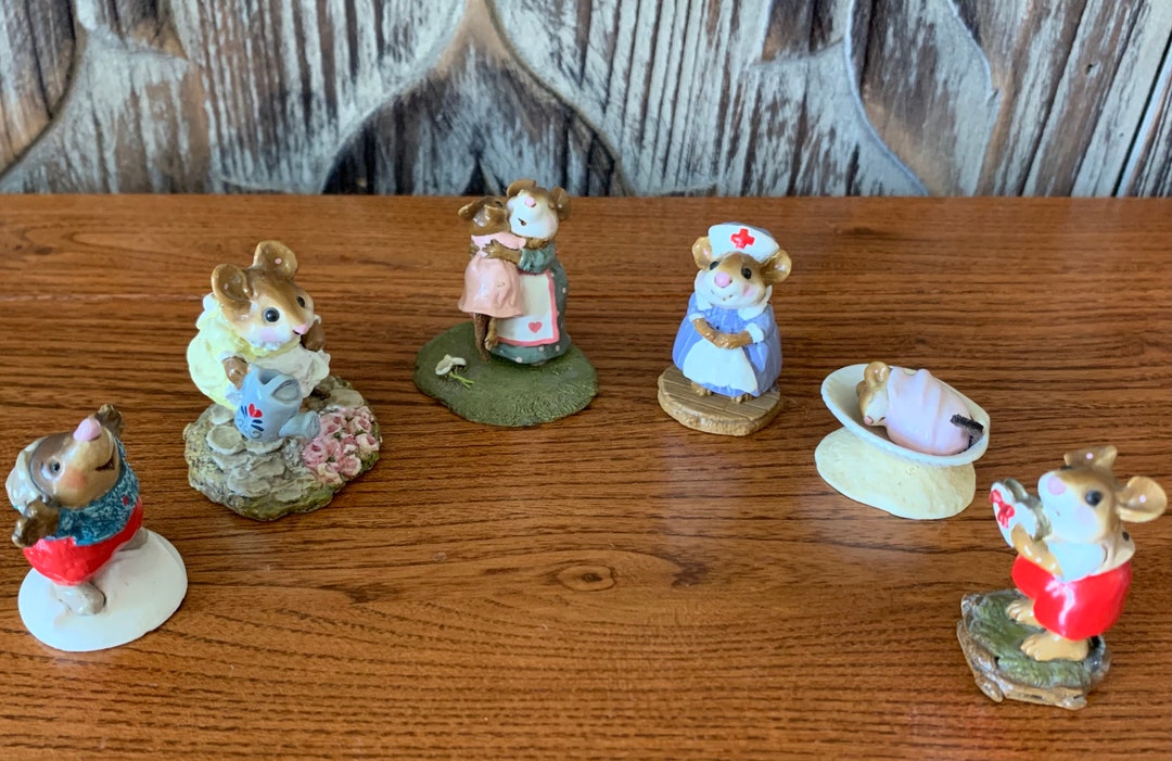 Vintage Wee Forest Folk Hand-painted Miniature Collectable Figurines ...
