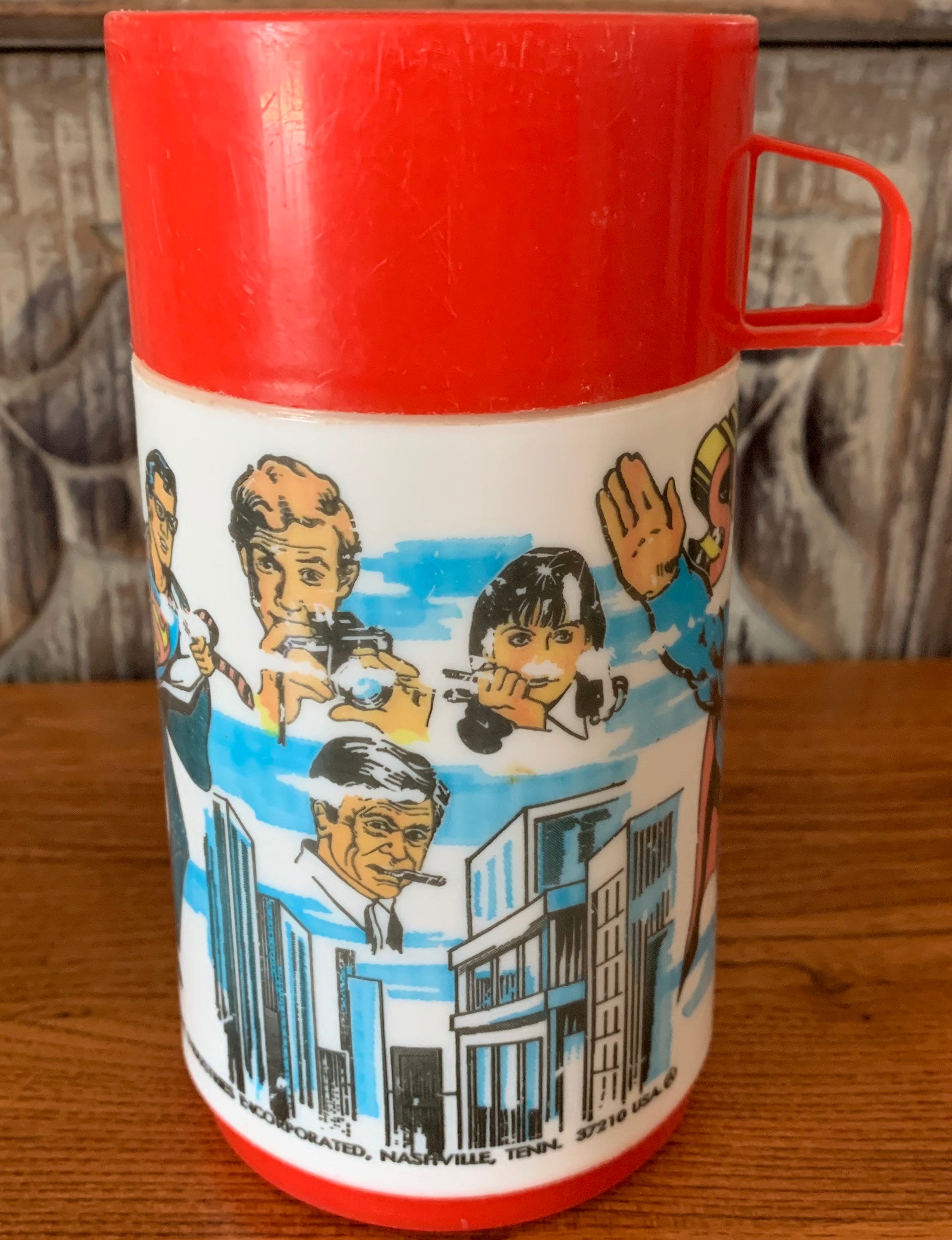 Vintage SUPERMAN DC Comics Aladdin Industries Collectable | Etsy