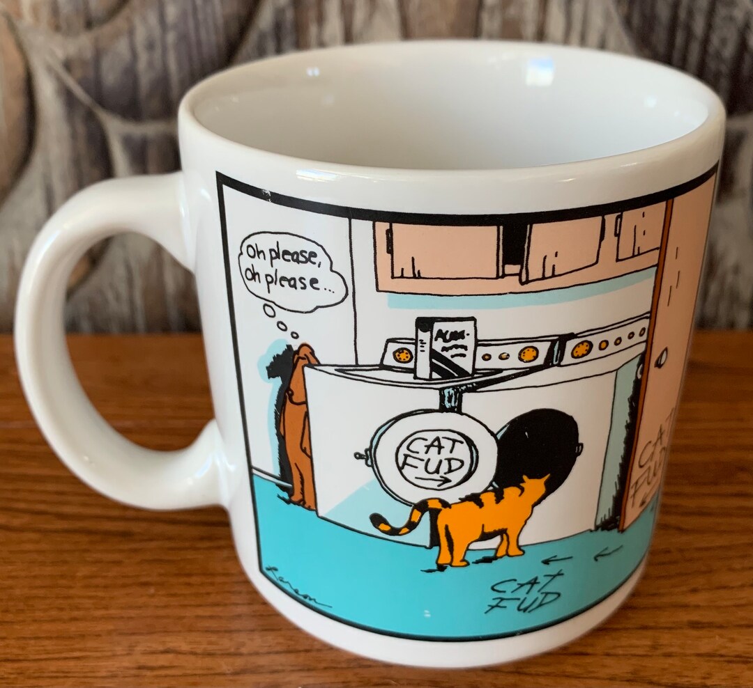 Vintage the Far Side by Gary Larson Oh Please, Please…cat Fud (food ...