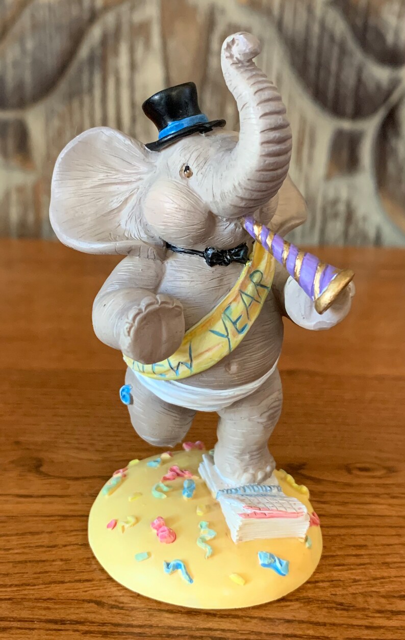 Vintage Peanut Pals Elephant Hamilton Collection Pals of the - Etsy