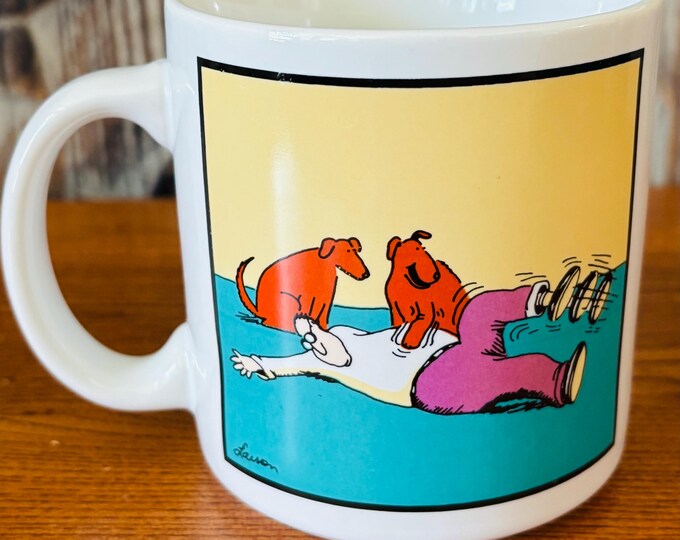 Vintage 1983, the Far Side, Gary Larson, What We Say to Dogs, Ginger ...