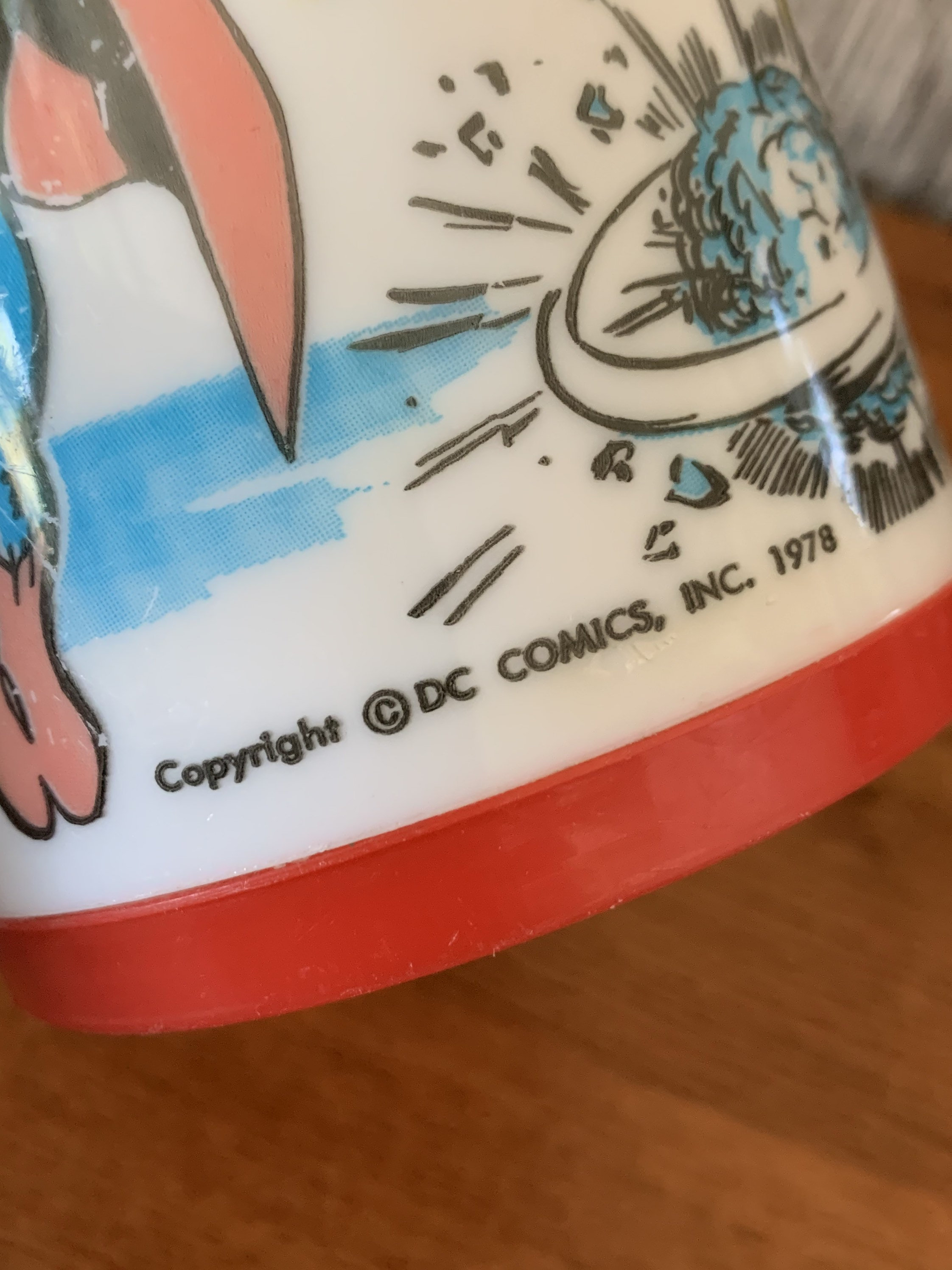 Vintage SUPERMAN DC Comics Aladdin Industries Collectable | Etsy