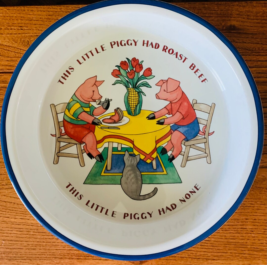 Vintage Tiffany & Company Five Little Pigs Fine Ceramic Childs Bowl - Etsy