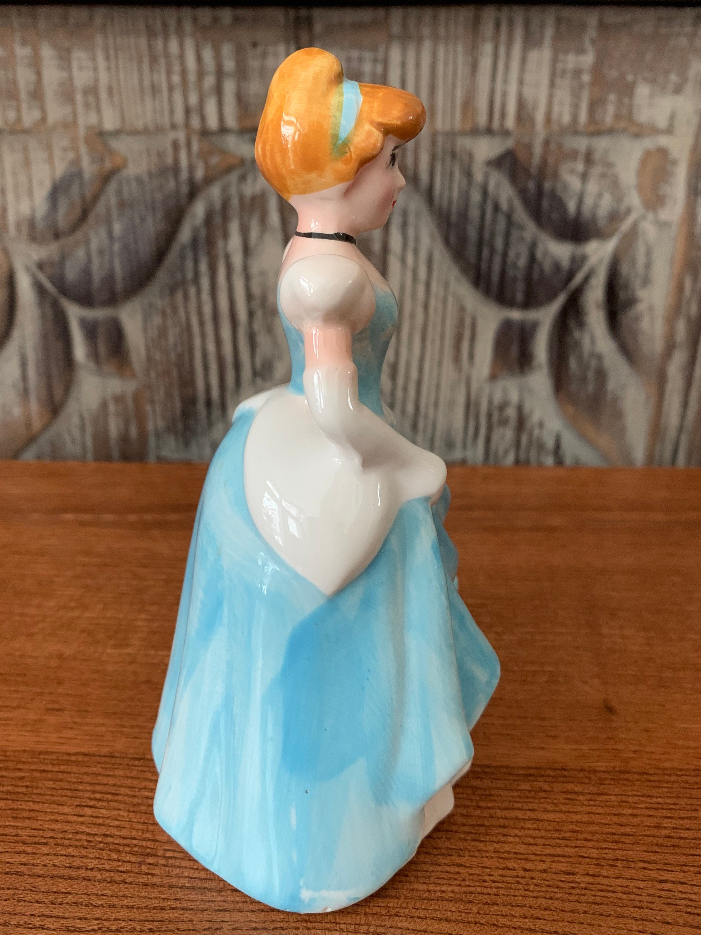 Vintage Walt Disney Cinderella Hand-painted Figurine - Japan - Etsy