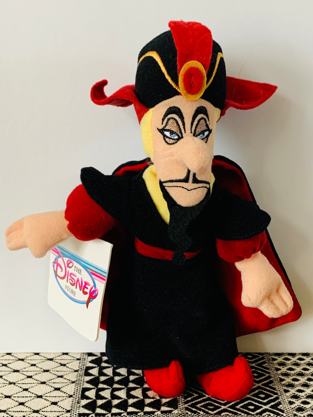 Vintage Disney Aladdin Jafar Stuffed Plush Bean Bag Collectable Toy - Etsy