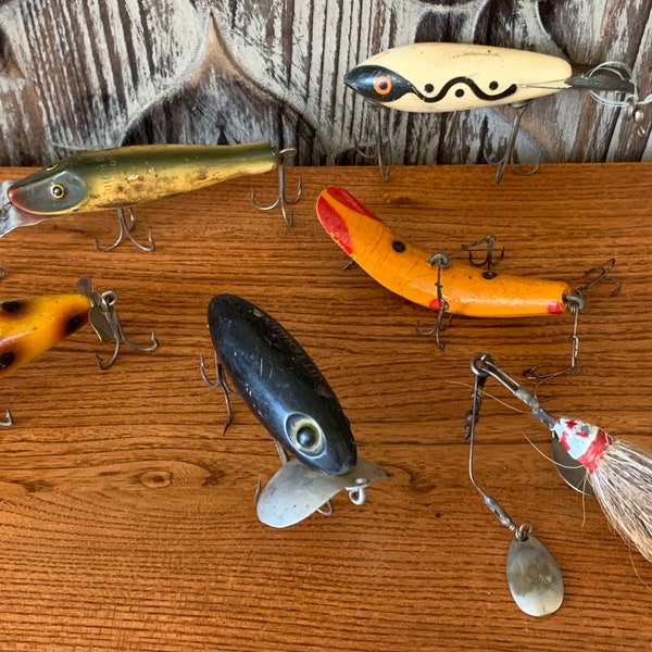 Antique Fishing Lure - Etsy