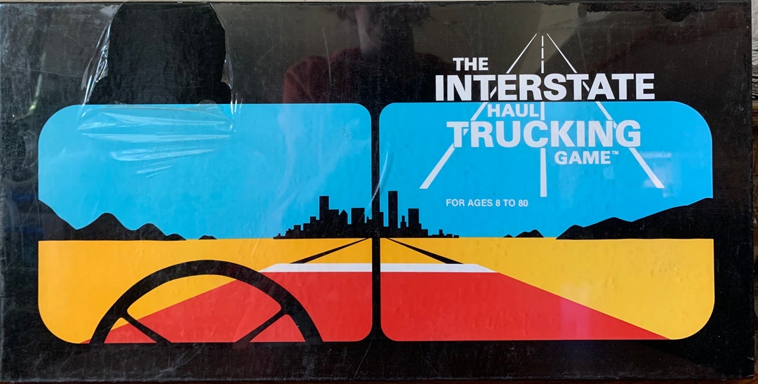Vintage the Interstate Haul Trucking Board Game Complete/unopened Semi ...