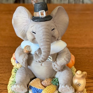 Vintage Peanut Pals Elephant Hamilton Collection Pals of the Month ...