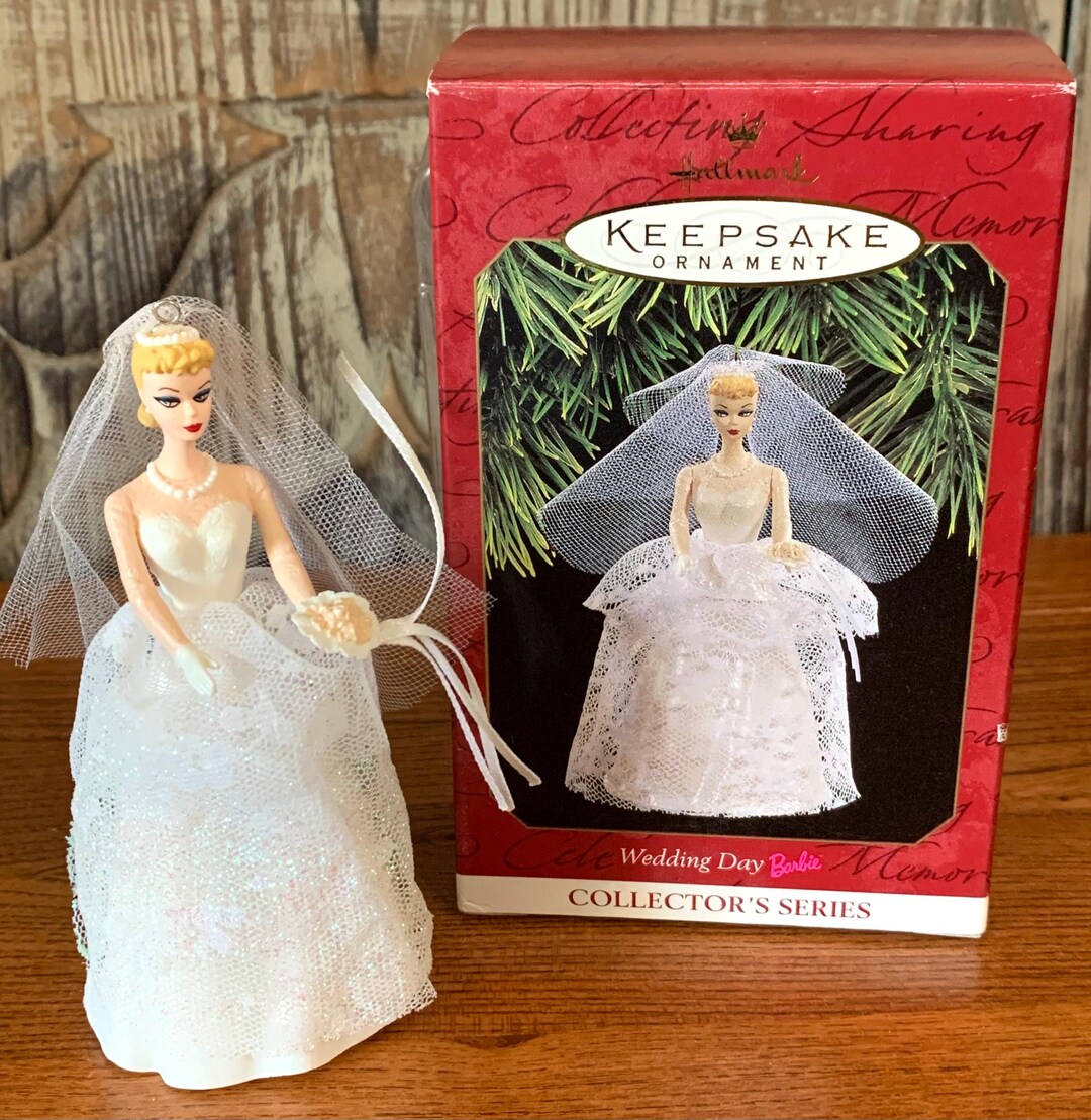 Vintage Hallmark Keepsake Wedding Day Barbie Collector’s Series #4 ...