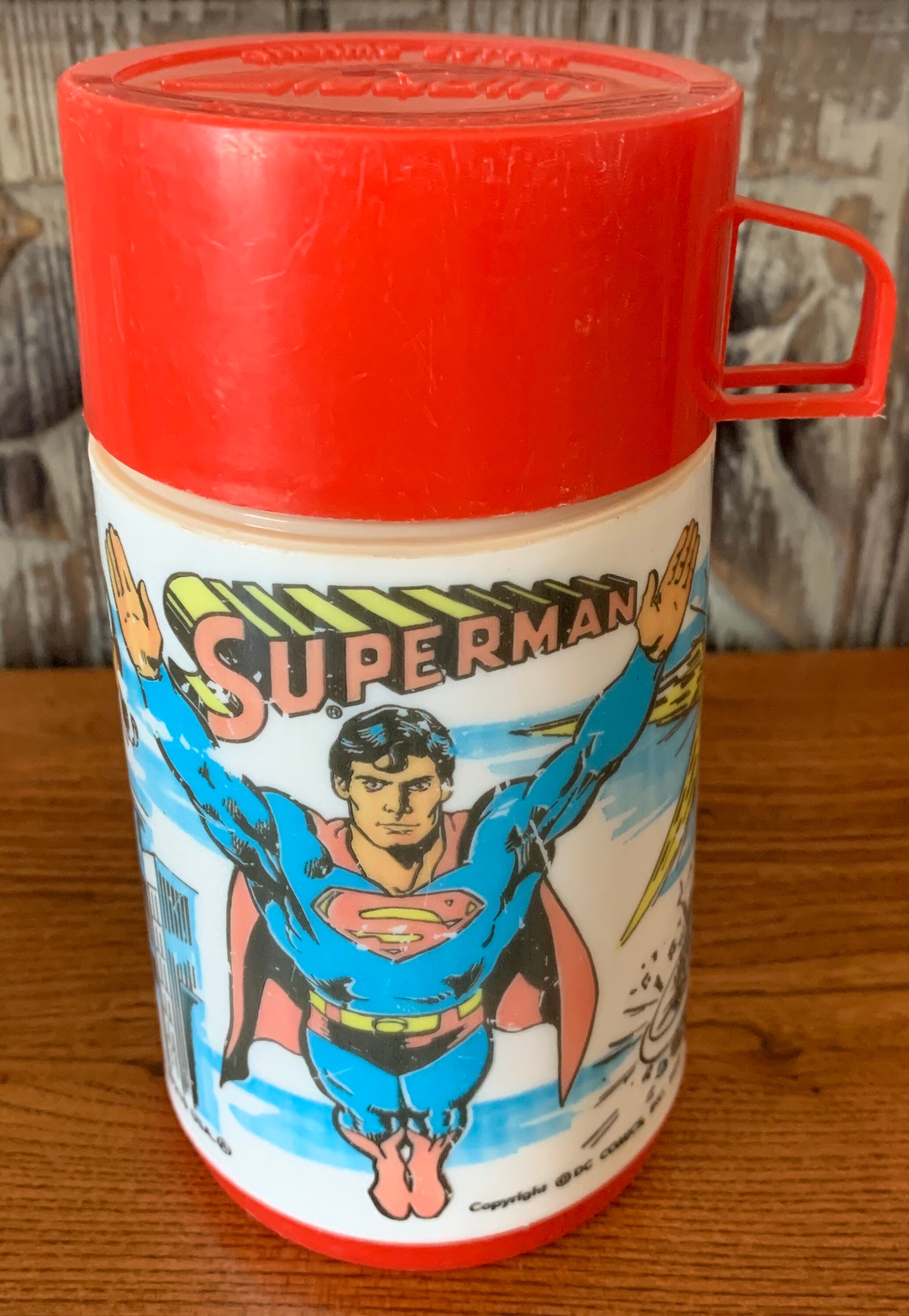 Vintage SUPERMAN DC Comics Aladdin Industries Collectable | Etsy
