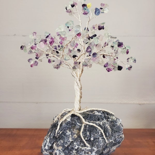 Gemstone Wire Tree - Etsy