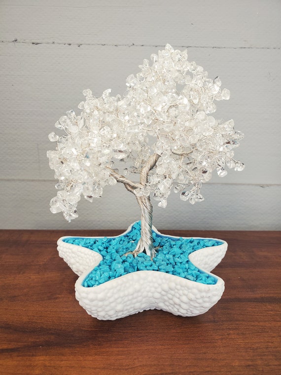 Glass Crystal Wire Tree - Etsy