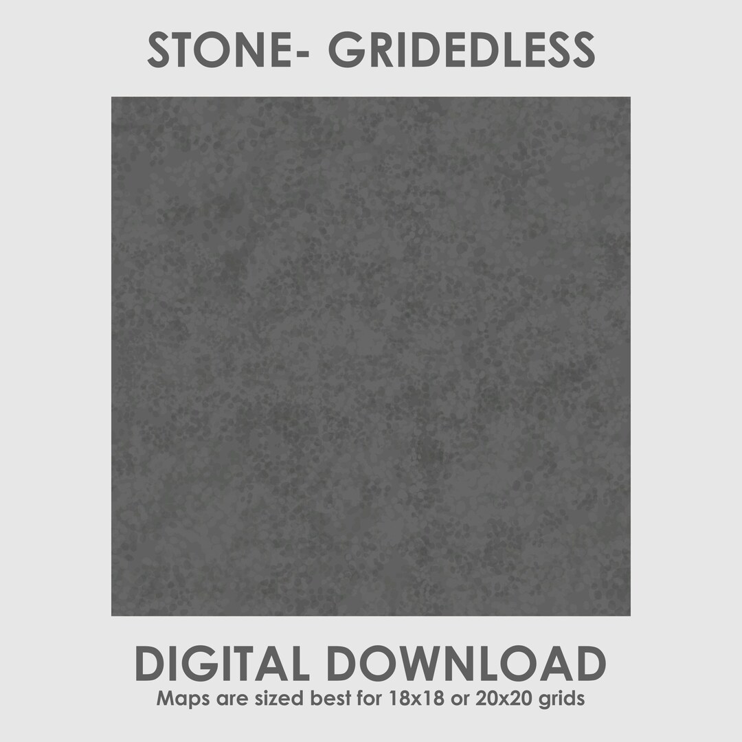Stone Digital Map Gridless DIGITAL DOWNLOAD - Etsy