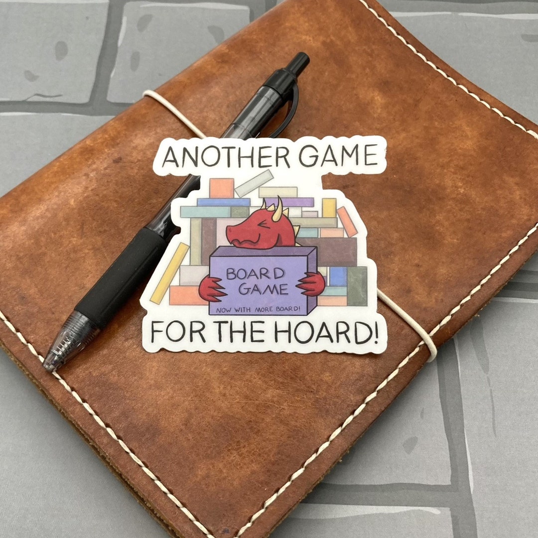 Board Game Hoard Sticker - Etsy