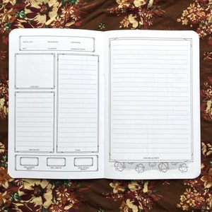 RPG Character Journal 5th Edition (bundle of 6) - Etsy