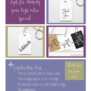 Printable Get Well Soon Gift Tags, Party Favors Tags - Etsy