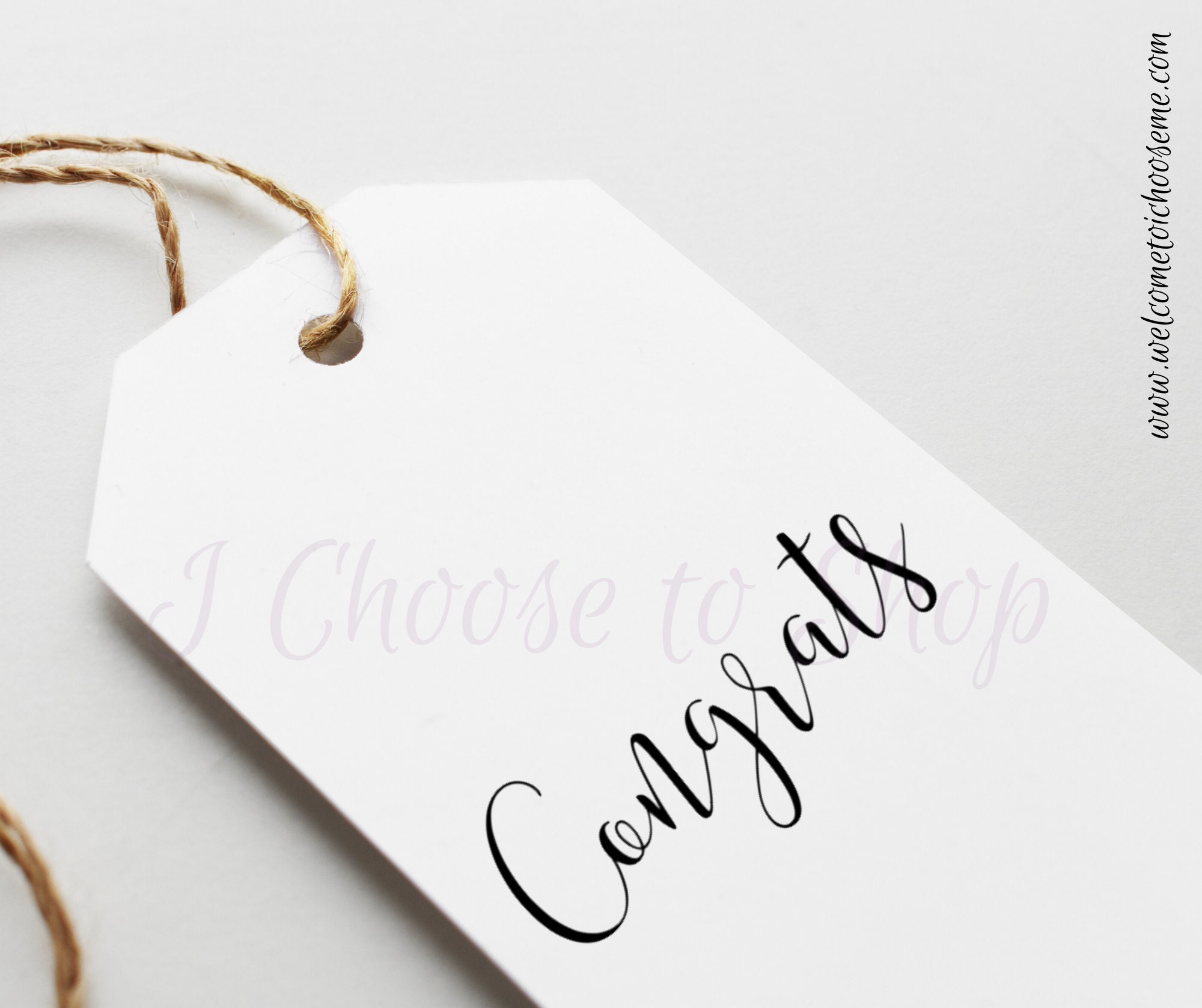 Printable Congrats Gift Tags Party Favor Tags - Etsy