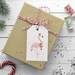 Printable Christmas Flamingo Gift Tags - Etsy