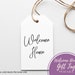Printable Welcome Home Gift Tags, Party Favors Tags - Etsy