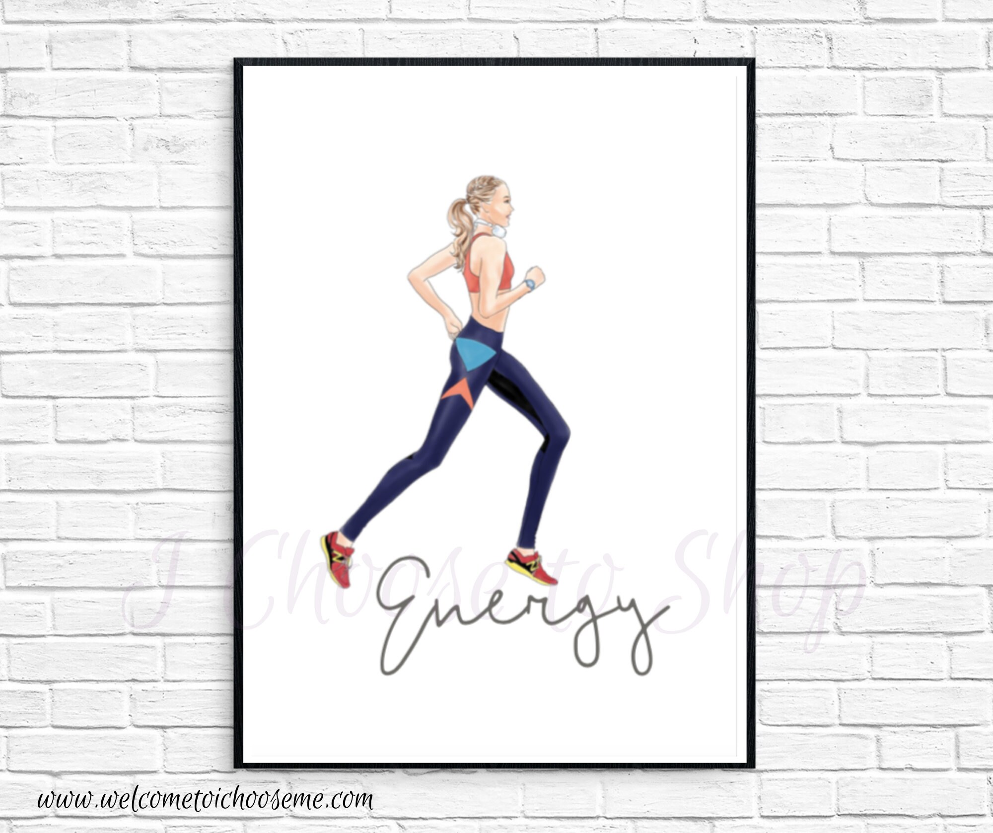 Active Girls Printable Gallery Wall Art - Etsy