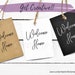 Printable Welcome Home Gift Tags, Party Favors Tags - Etsy
