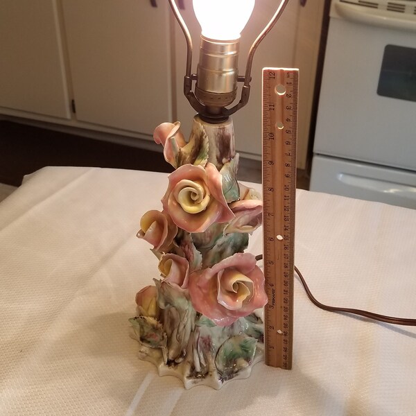 Antique Capodimonte Lamps - Etsy