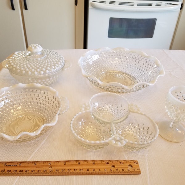 Moonstone Hobnail - Etsy