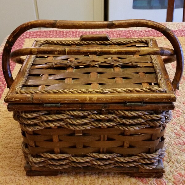 Thatch Basket - Etsy