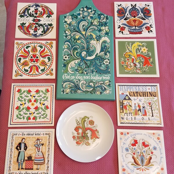 Scandinavian Tiles - Etsy