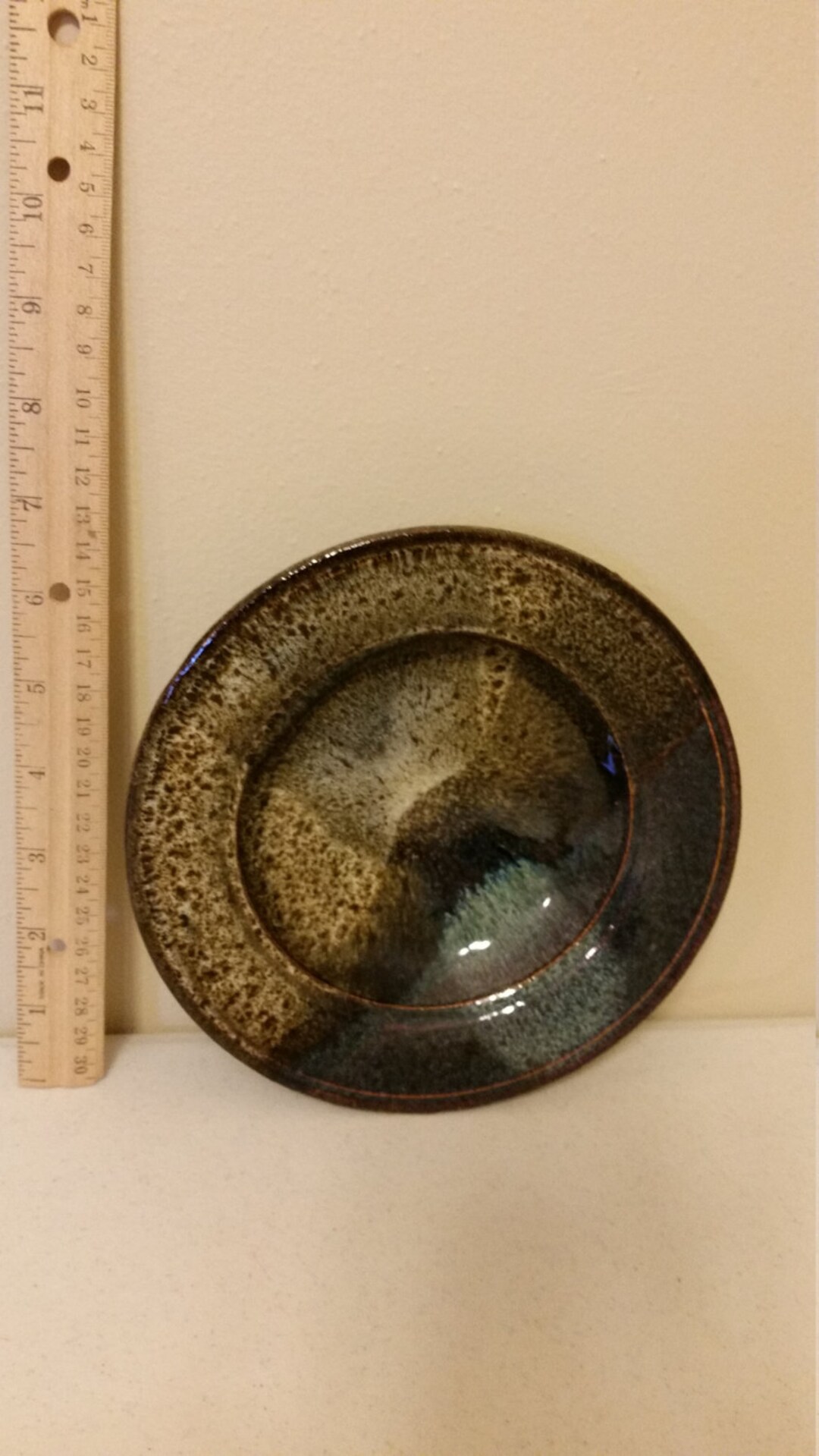 Vintage Stoneware Ceramic Pottery Bowl Studio Art Glazed Hand Crafted ...