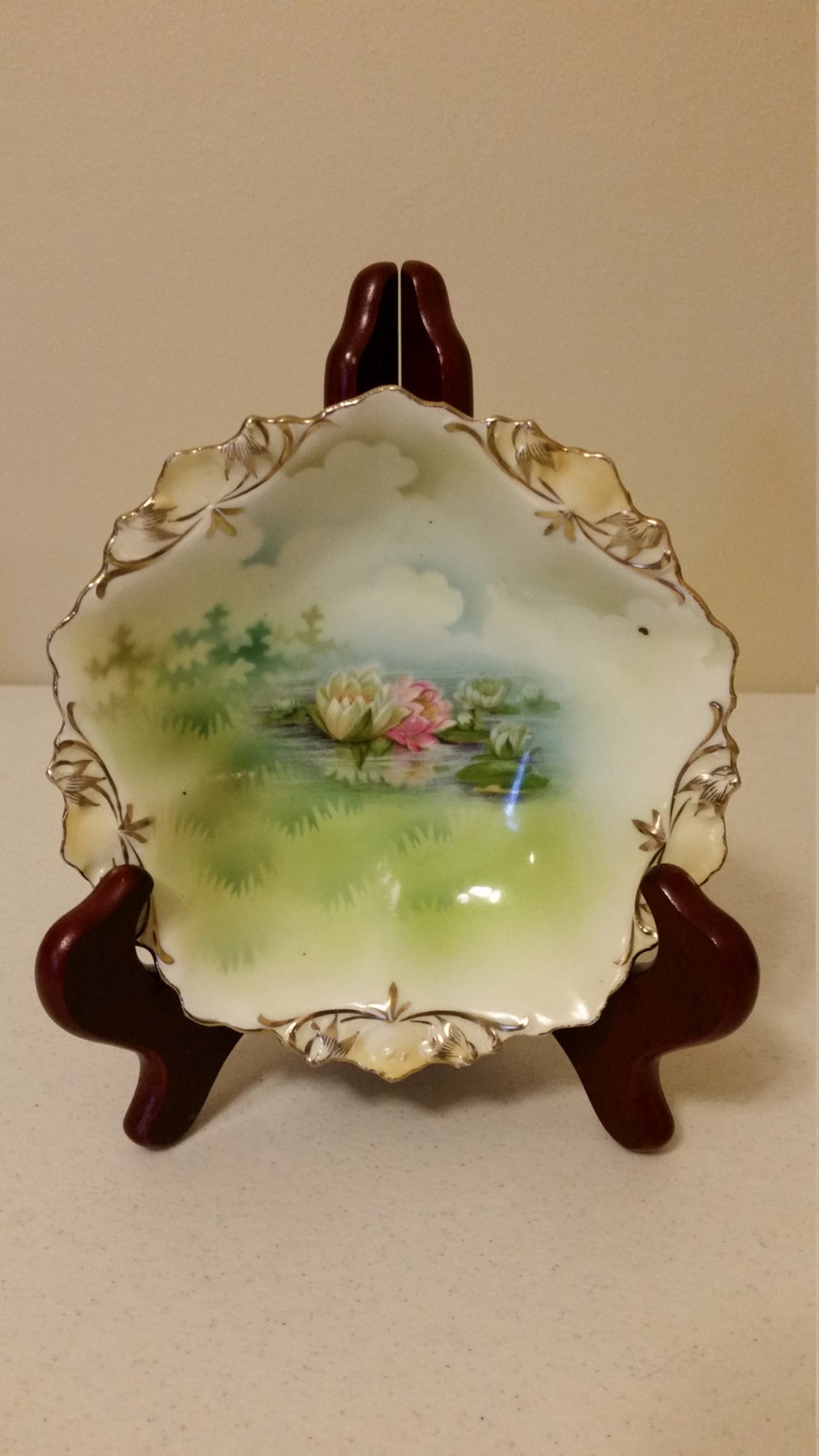 Rare antique rs prussia bowl early pattern 1880 1917 | Etsy