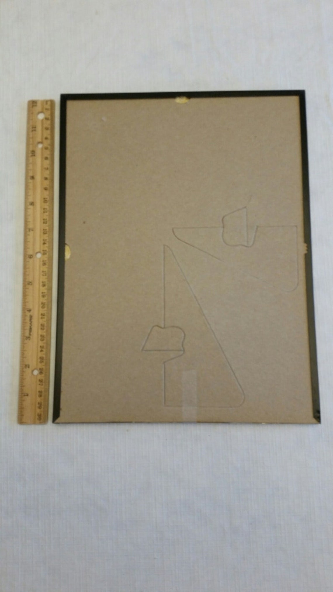 Vintage Thai Temple Rubbing Paper 9x12 Framed | Etsy