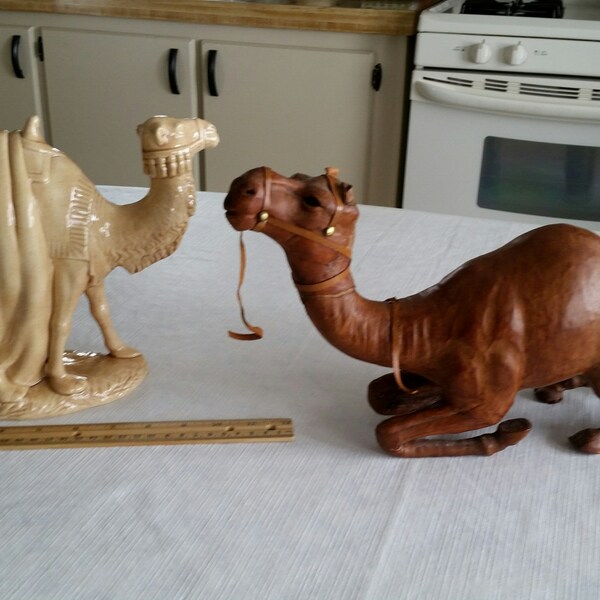 Ceramic Nativity Animal Figurines - Etsy
