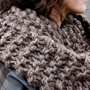 Outlander Cowl: Knitting Pattern for Claire's Chunky Scarf - Etsy
