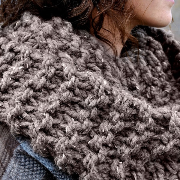 Outlander Cowl: Knitting Pattern for Claire's Chunky Scarf - Etsy