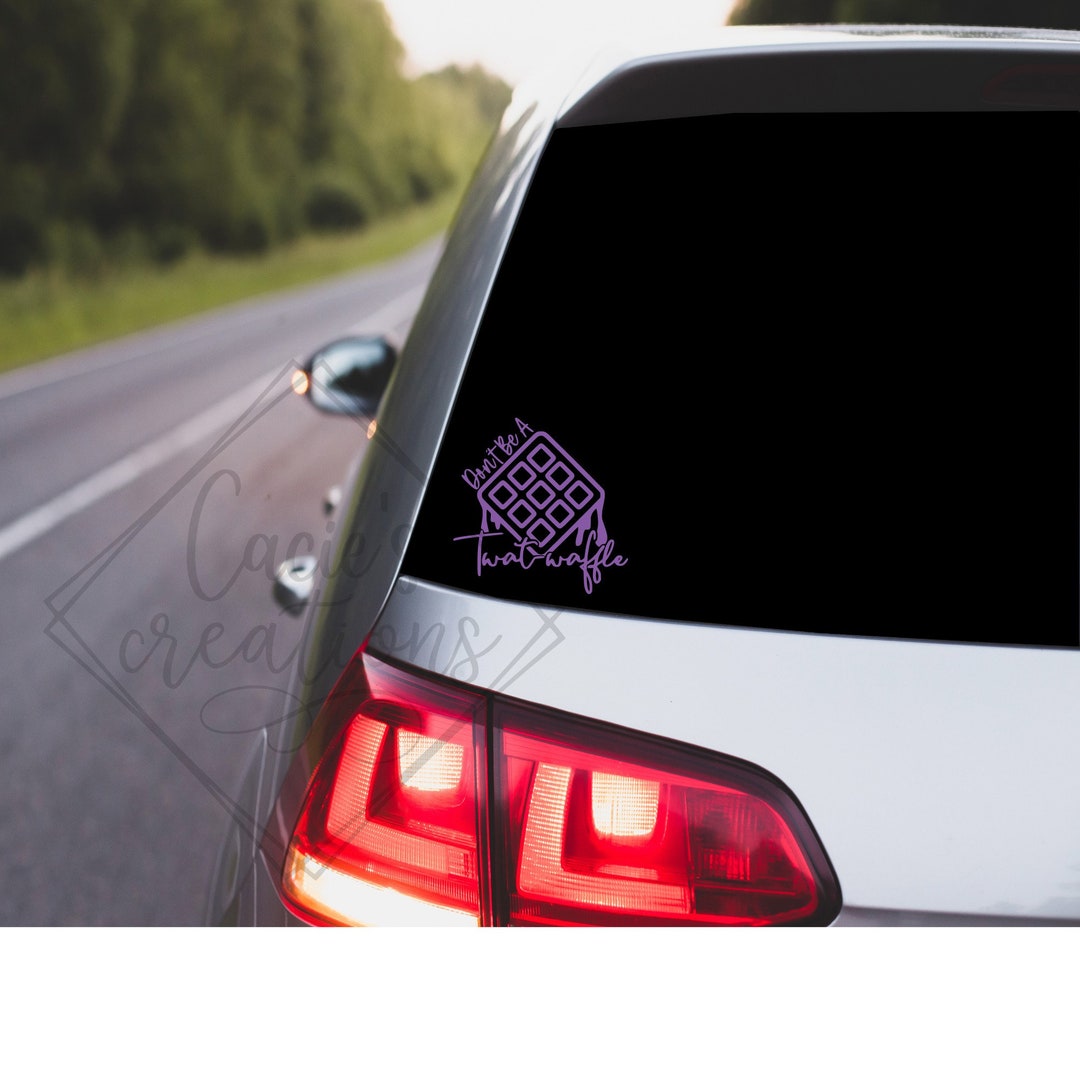 Twatwaffle Vinyl Sticker - Etsy