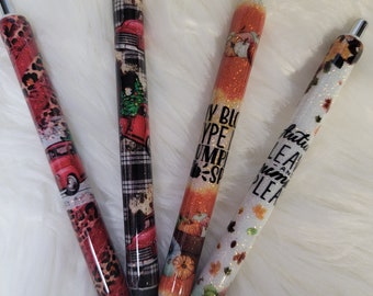 Fall-themed Glitter Pen - Etsy