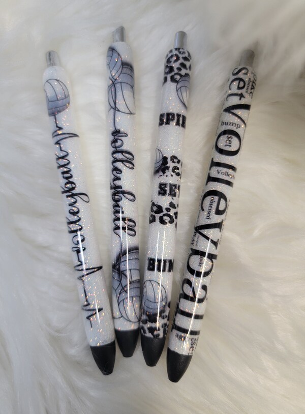 Volleyball Sticker Pack Volleyball Water Bottle Sticker - Etsy