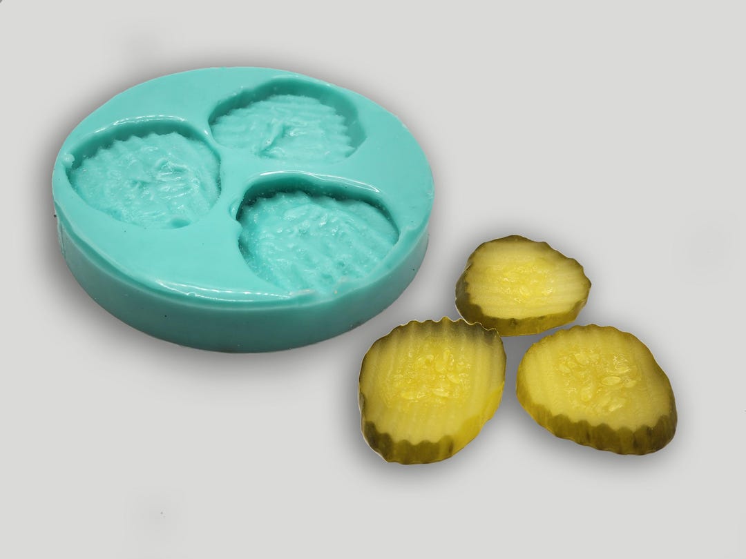 Silicone Mold - Pickle Slices - Etsy