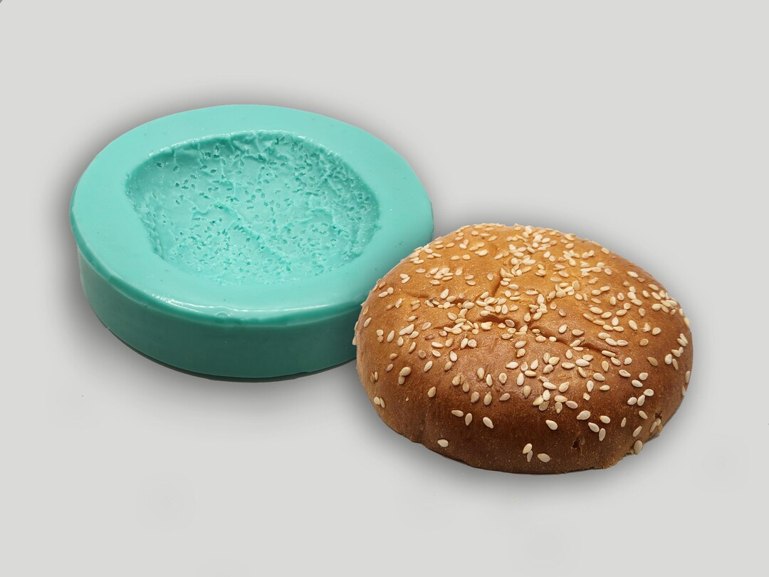 Silicone Mold - Burger Bun Top - Etsy