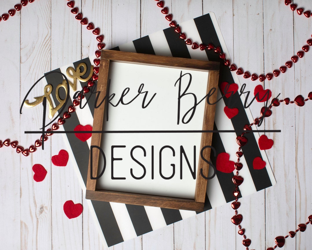 8x10 Sign Frame Blank Template for Your Mock up Designs - Etsy