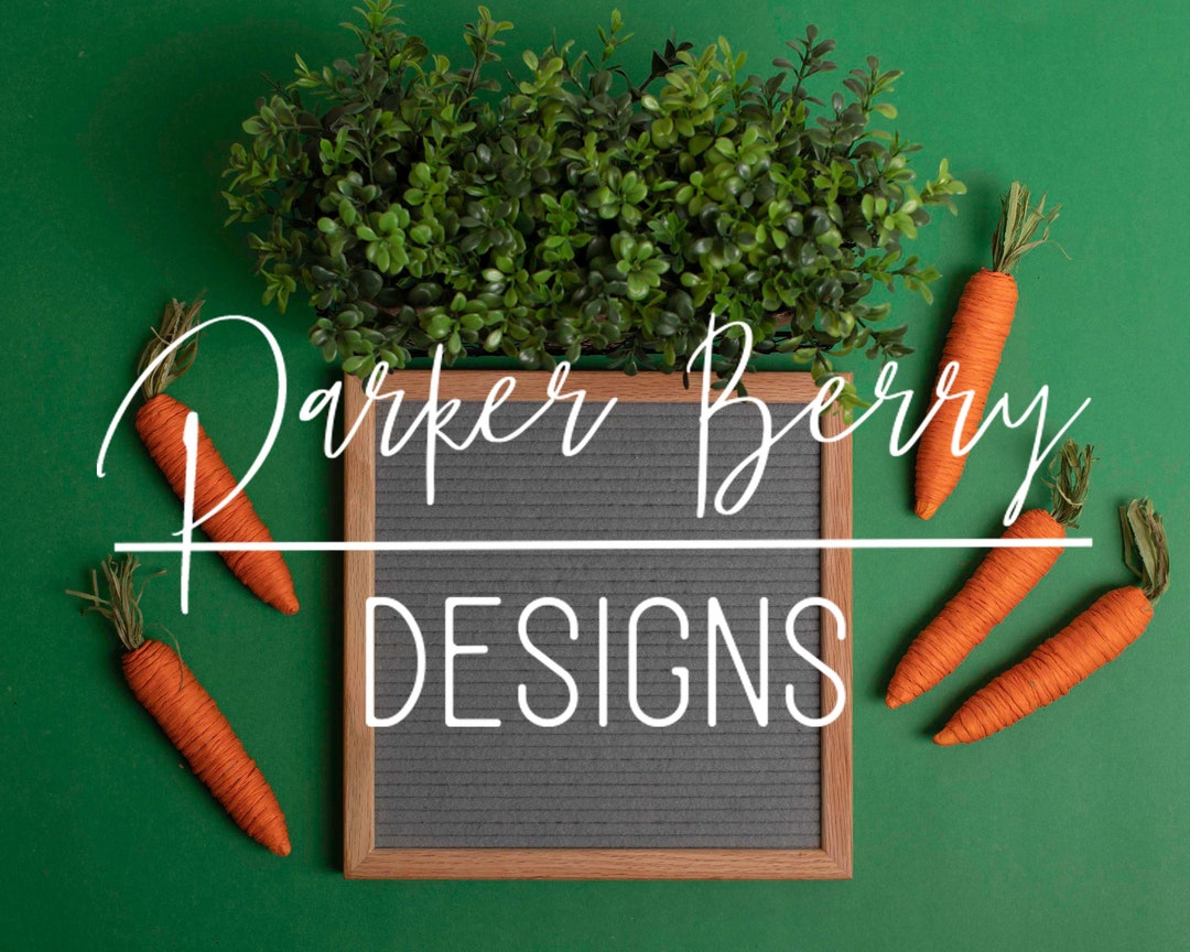 Carrots, Food, Easter Letter Board Mockup, Template, Social Media, - Etsy
